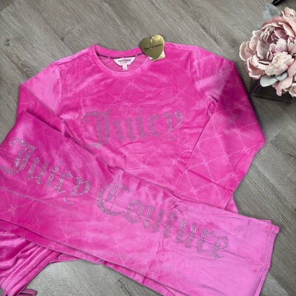 Juicy Couture | Intimates & Sleepwear | Nwt Juicy Couture Pink Jc ...